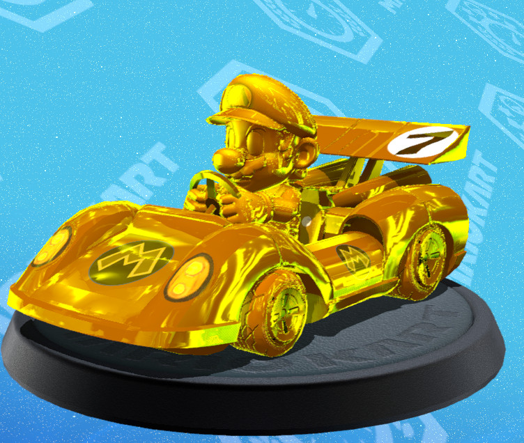 Blue Seven (V2) Mod for Mario Kart 8 Deluxe | MK8D Mods
