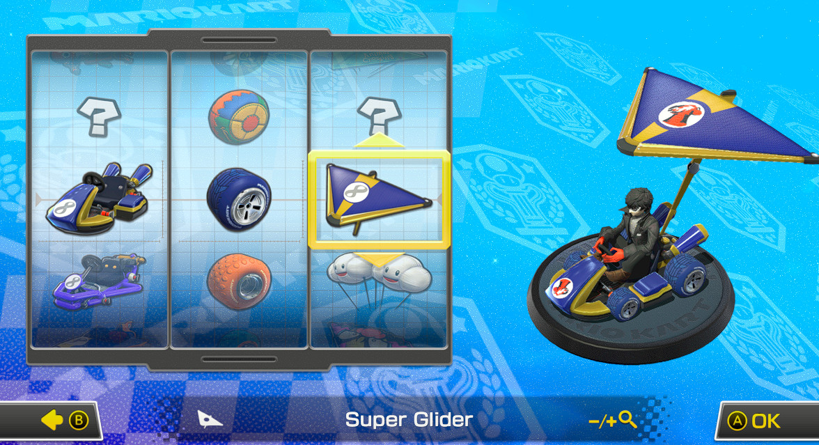 Joker (Persona) in MK8 Deluxe Mod for Mario Kart 8 Deluxe | MK8D Mods