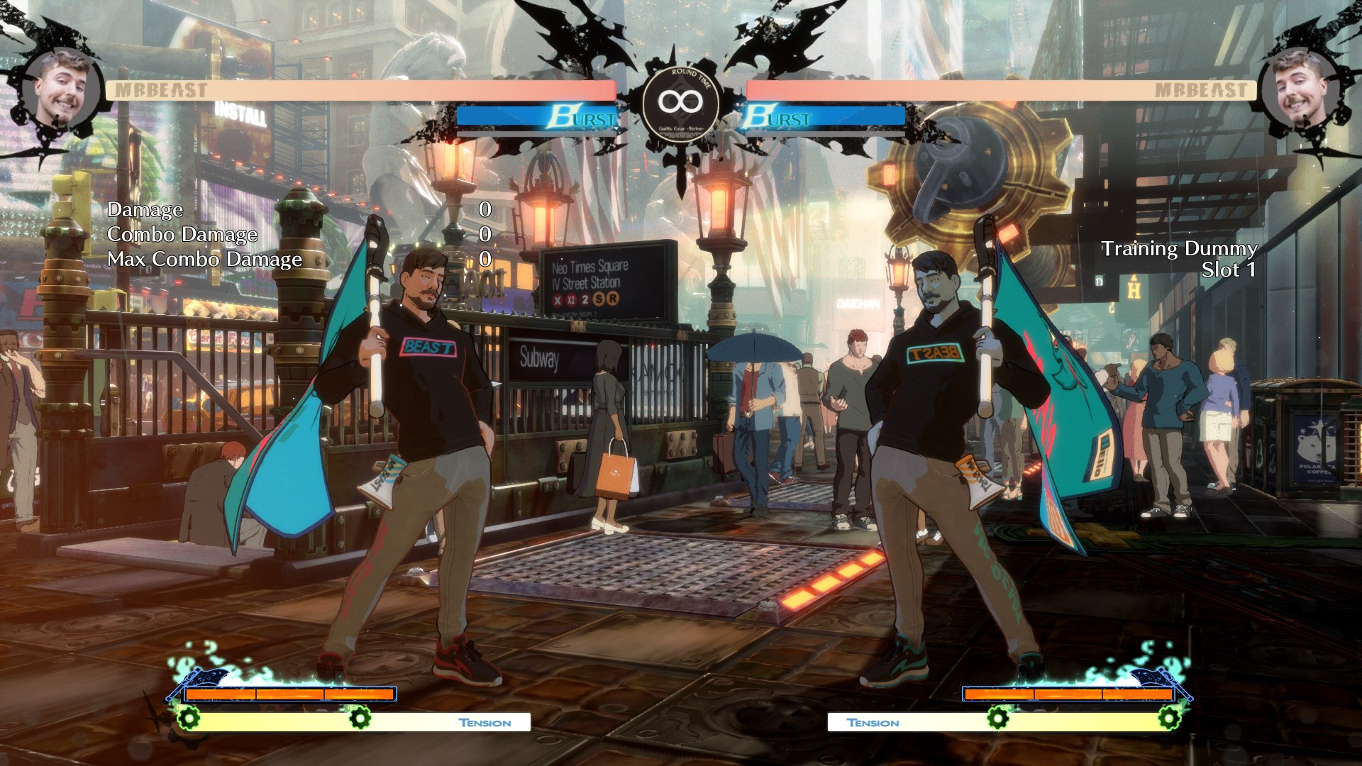 MrBeast Mod for GUILTY GEAR -STRIVE- | GGST Mods