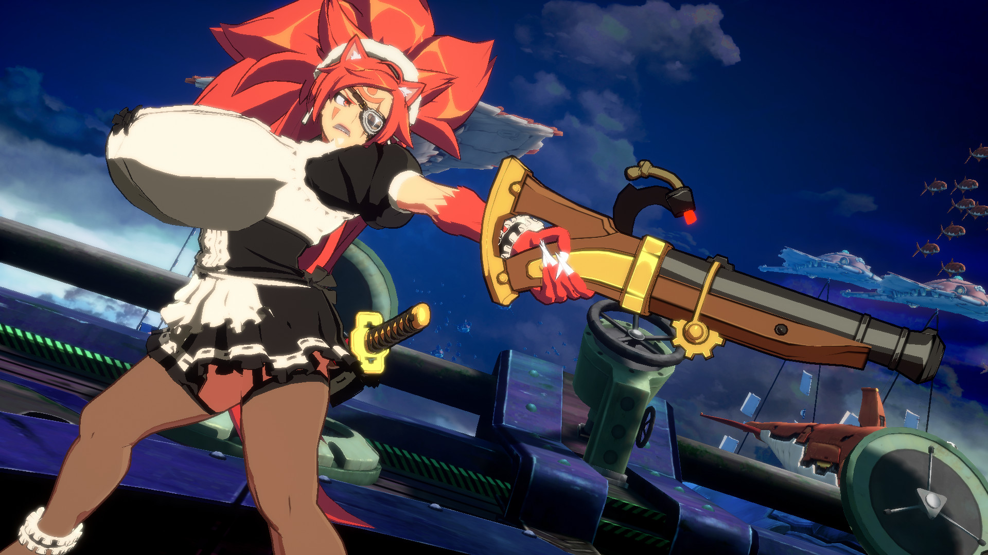 Cat Maid Baiken(XXL) Mod for GUILTY GEAR -STRIVE- | GGST Mods