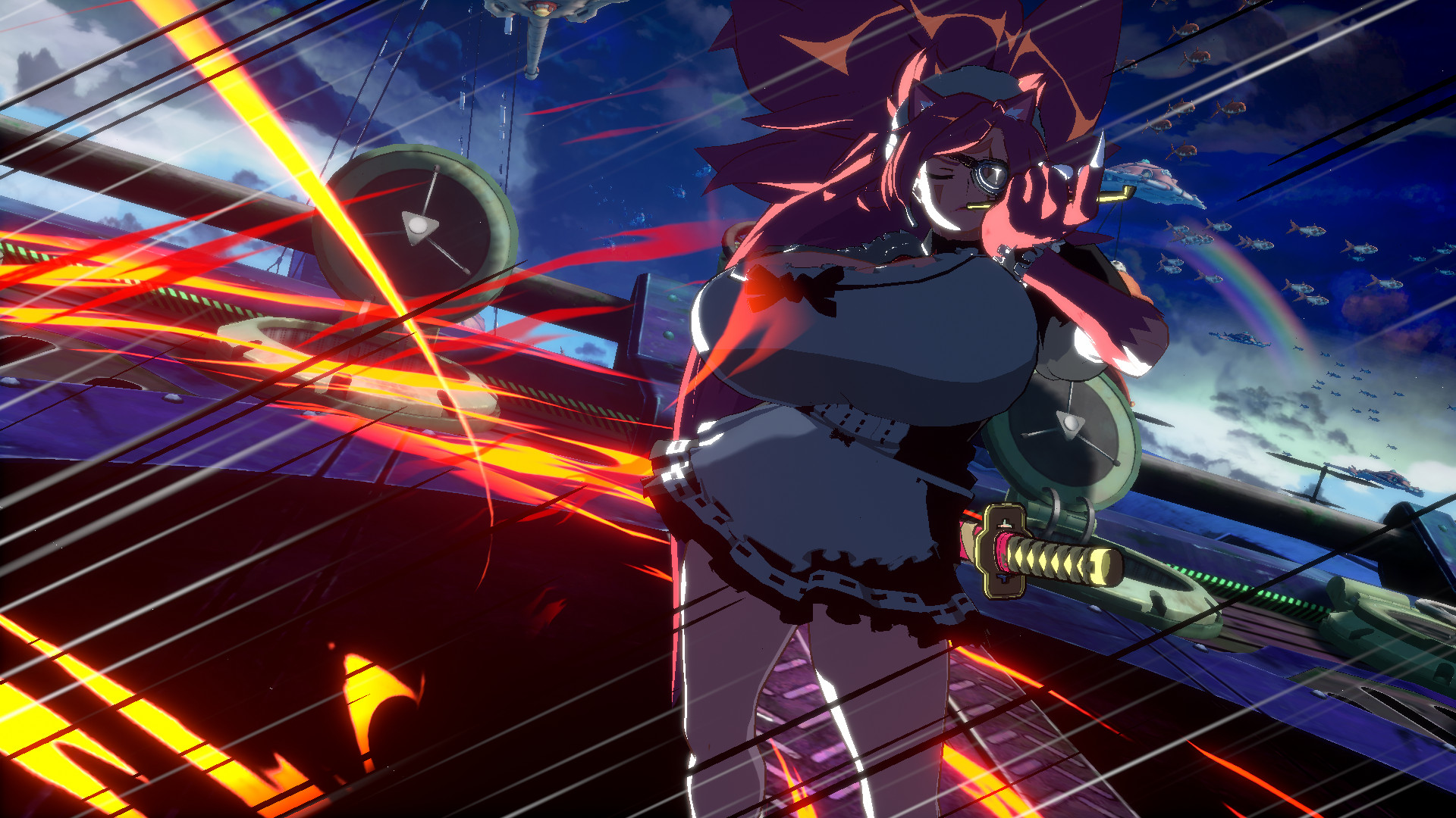 Cat Maid Baiken(XXL) Mod for GUILTY GEAR -STRIVE- | GGST Mods