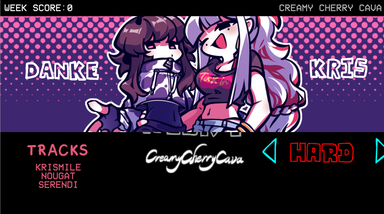 Creamy Cherry Cava Mod for Friday Night Funkin' | FNF Mods