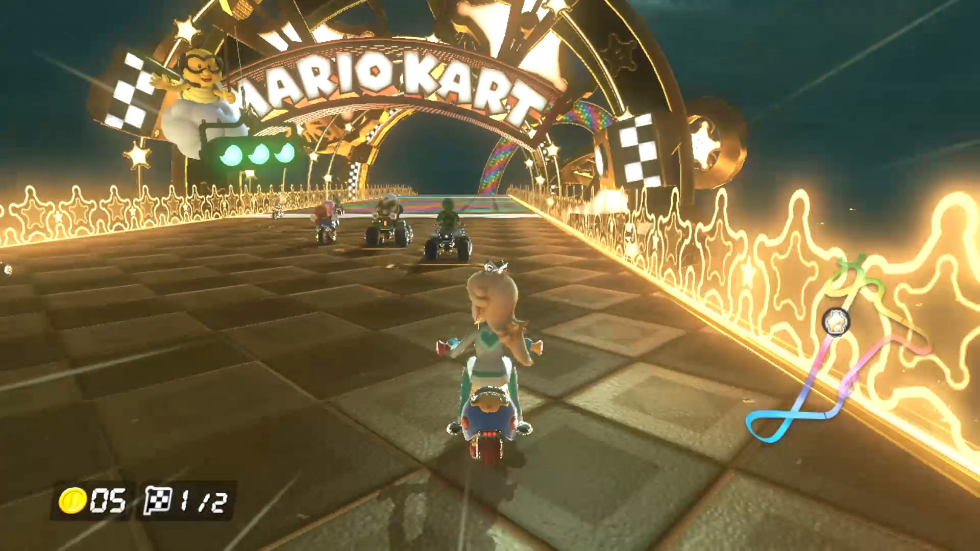 N64 Rainbow Road - 2 Laps Mod for Mario Kart 8 | MK8 Mods
