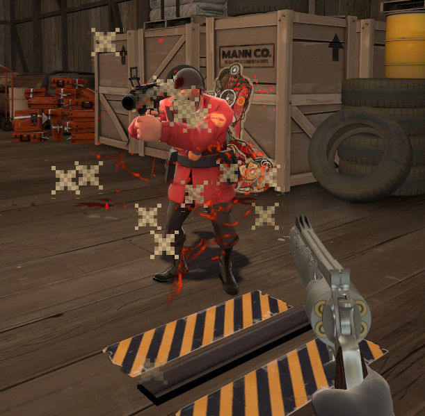 Minecraft "Critical Hit" Particles Mod for Team Fortress 2 | TF2 Mods