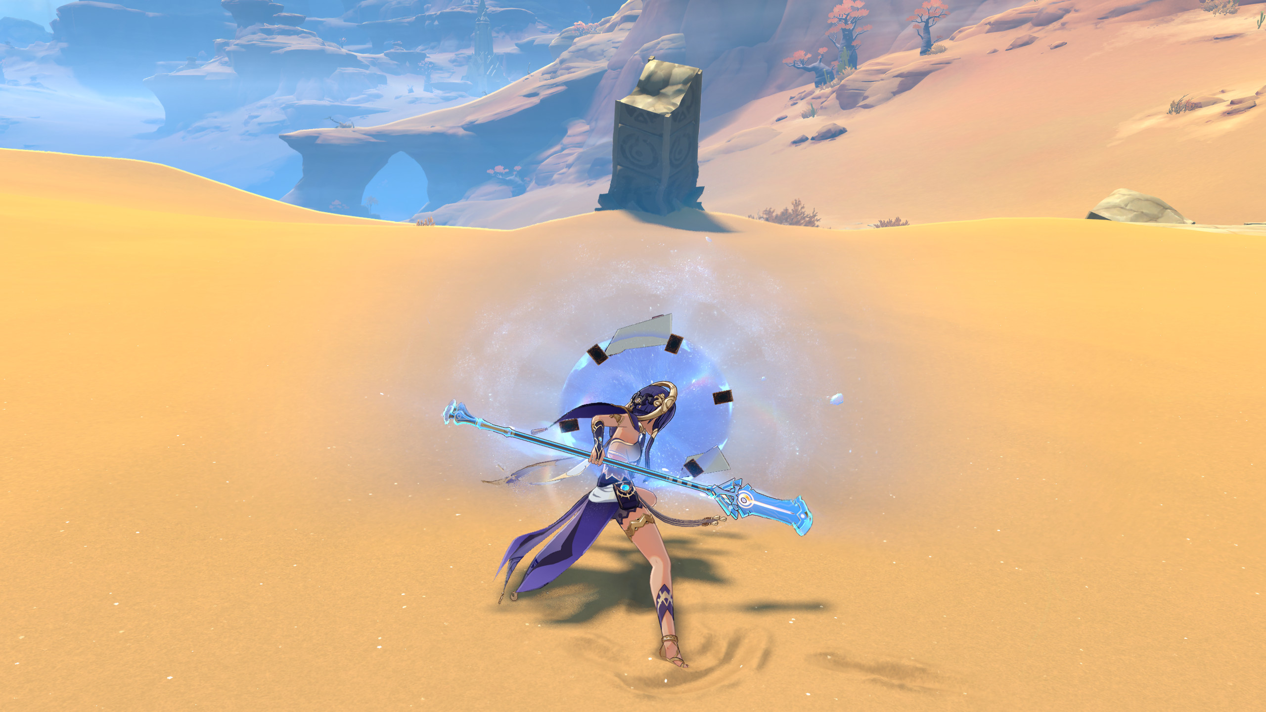 Duel Disk Candace Shield Mod for Genshin Impact | GI Mods