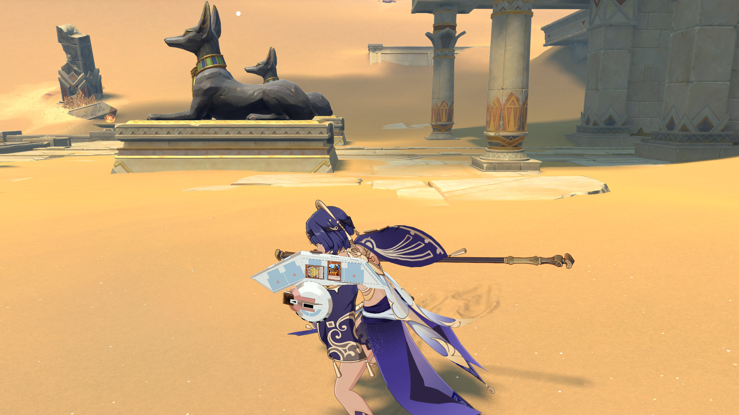 Duel Disk Candace Shield Mod for Genshin Impact | GI Mods