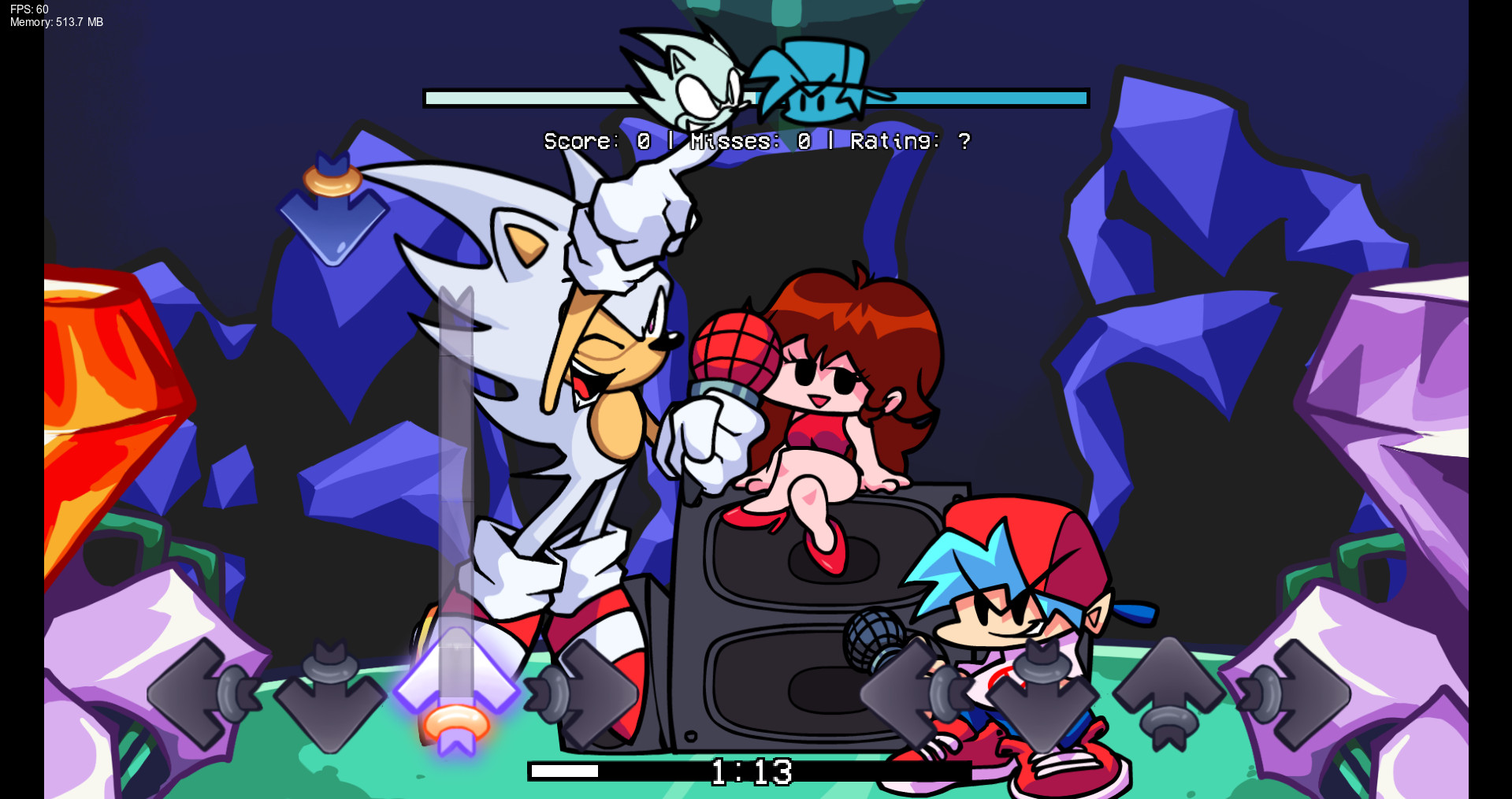 Hyper Funkin' - Vs. Hyper Sonic (DEMO) Mod for Friday Night Funkin ...