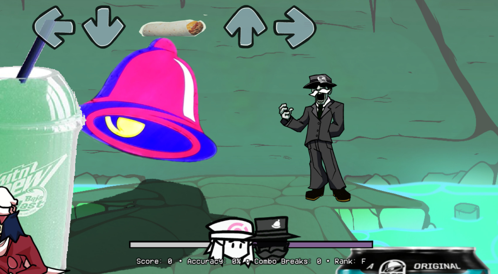 Taco Toll (Hypno's V2 Remix) Mod for Friday Night Funkin' | FNF Mods