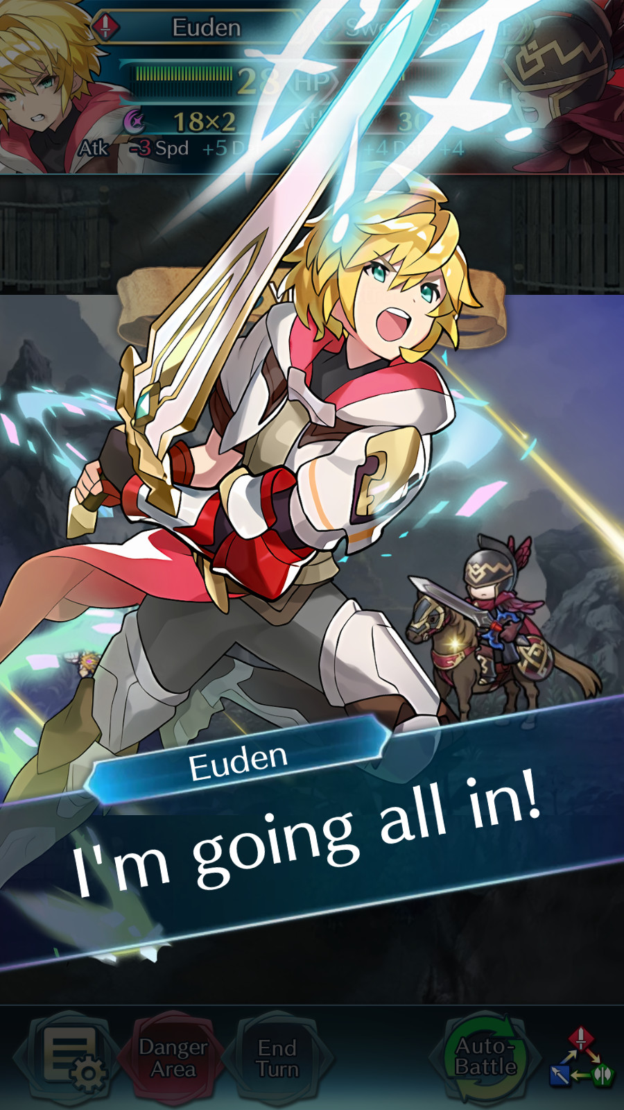 Euden over Roy: Young Lion [Fire Emblem Heroes] [Mods]