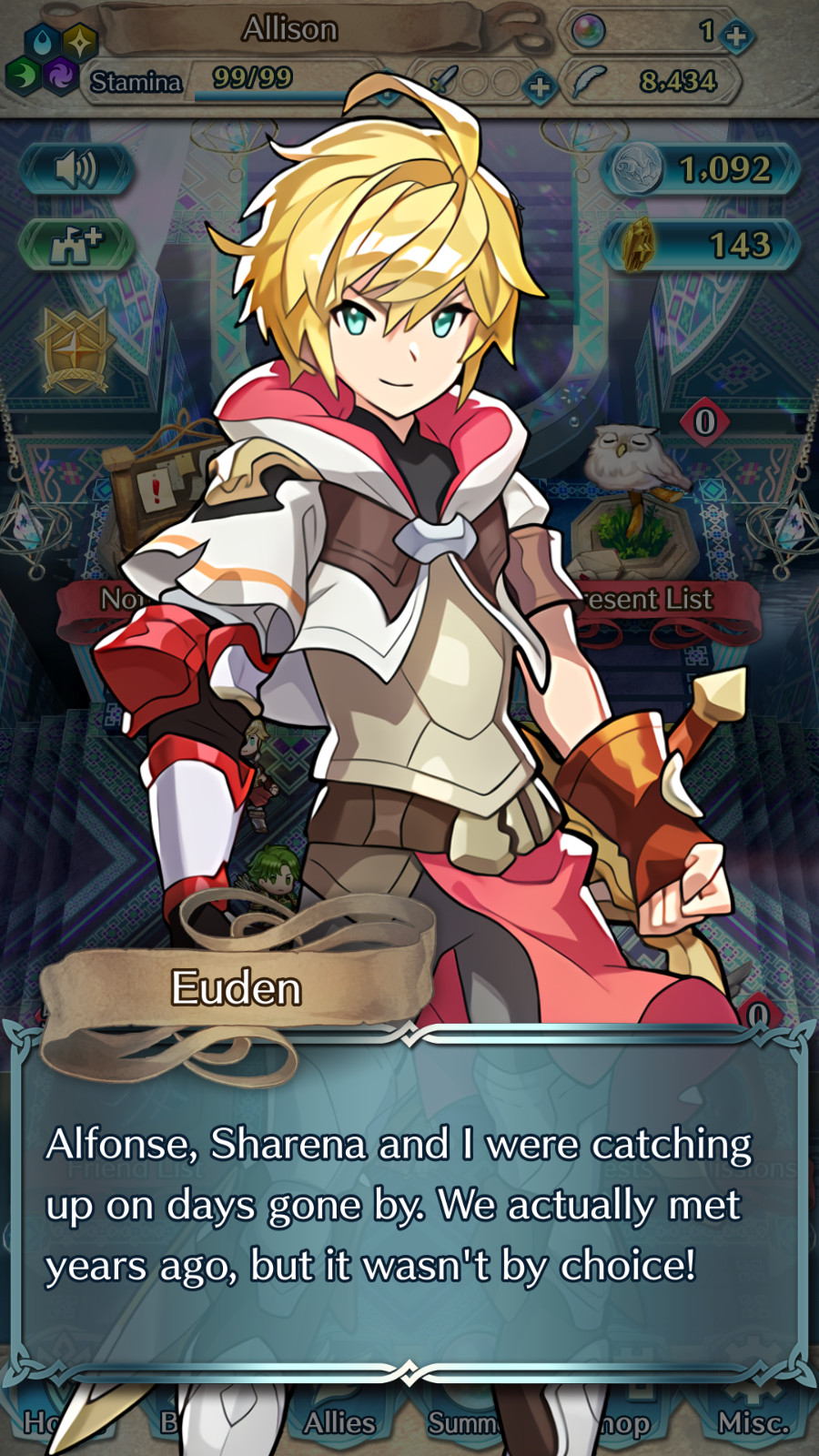 Euden over Roy: Young Lion [Fire Emblem Heroes] [Mods]