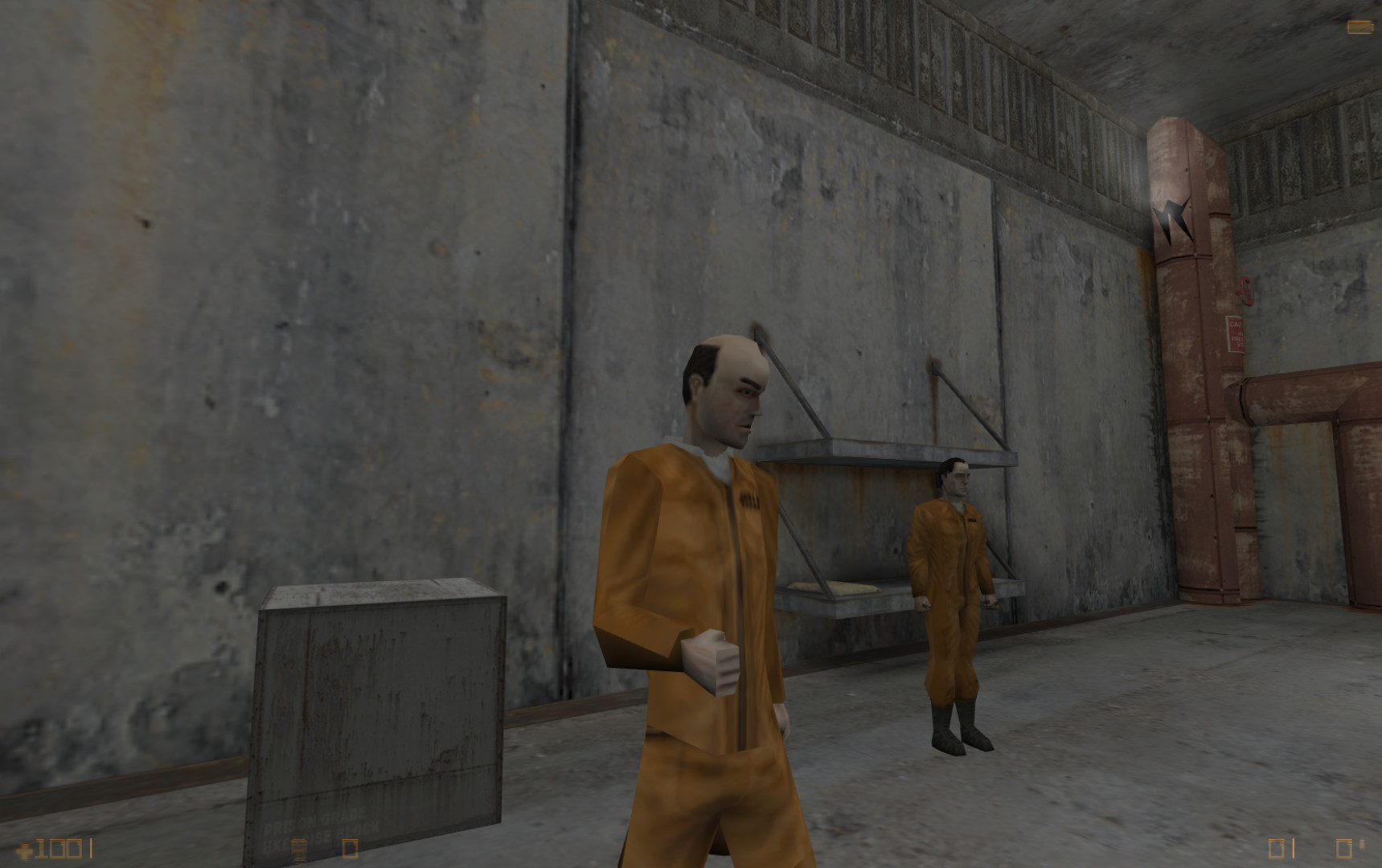 Prisoner playermodel Mod for Half-Life: C.A.G.E.D. | HLC Mods