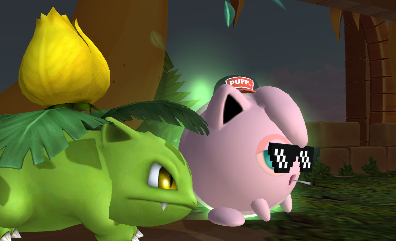 MLG Jigglypuff [Super Smash Bros. Brawl] [Mods]