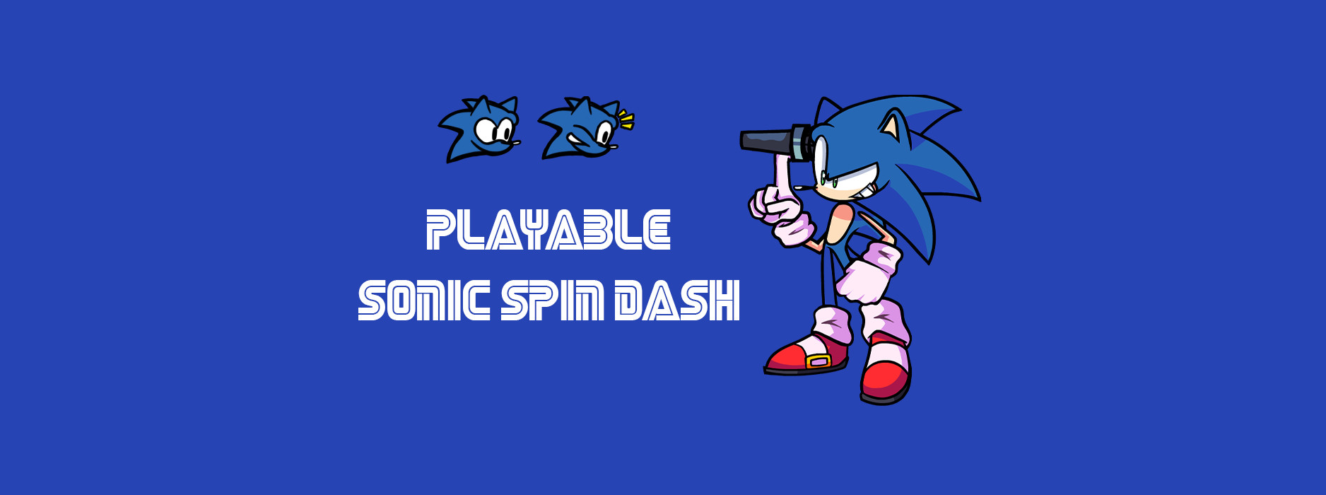 Playable Sonic Spin Dash Mod for Friday Night Funkin' | FNF Mods