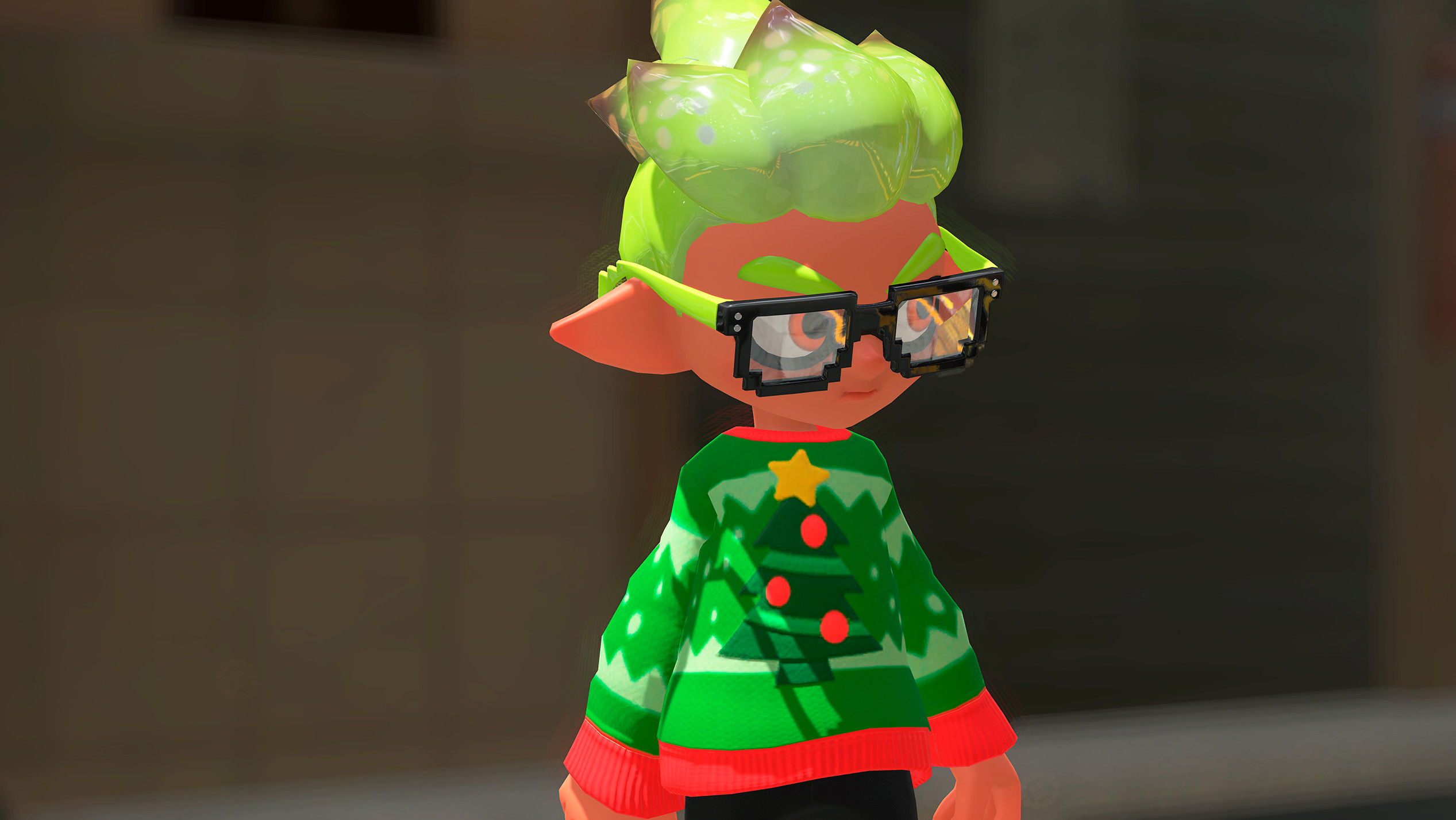 Holiday Sweater from Animal Crossing Mod for Splatoon 3 | Splatoon 3 Mods