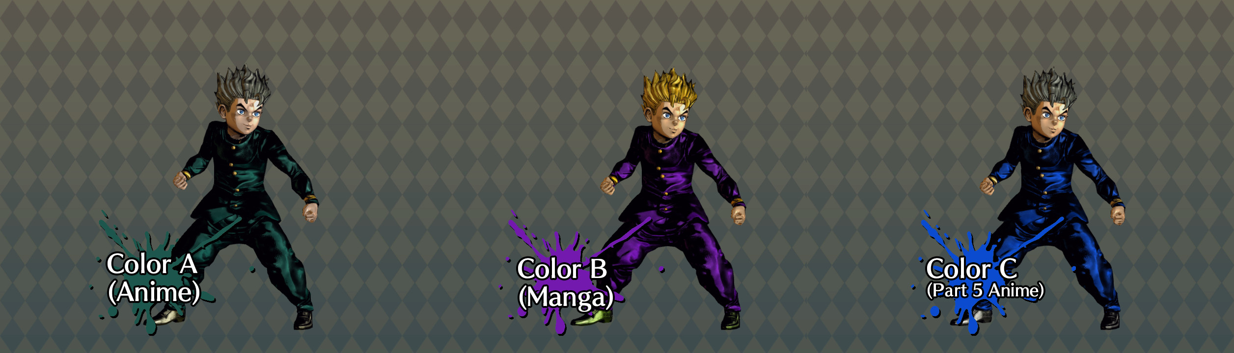 JoJo's Colorful Revamp Mod for JoJo's Bizarre Adventure: All Star ...