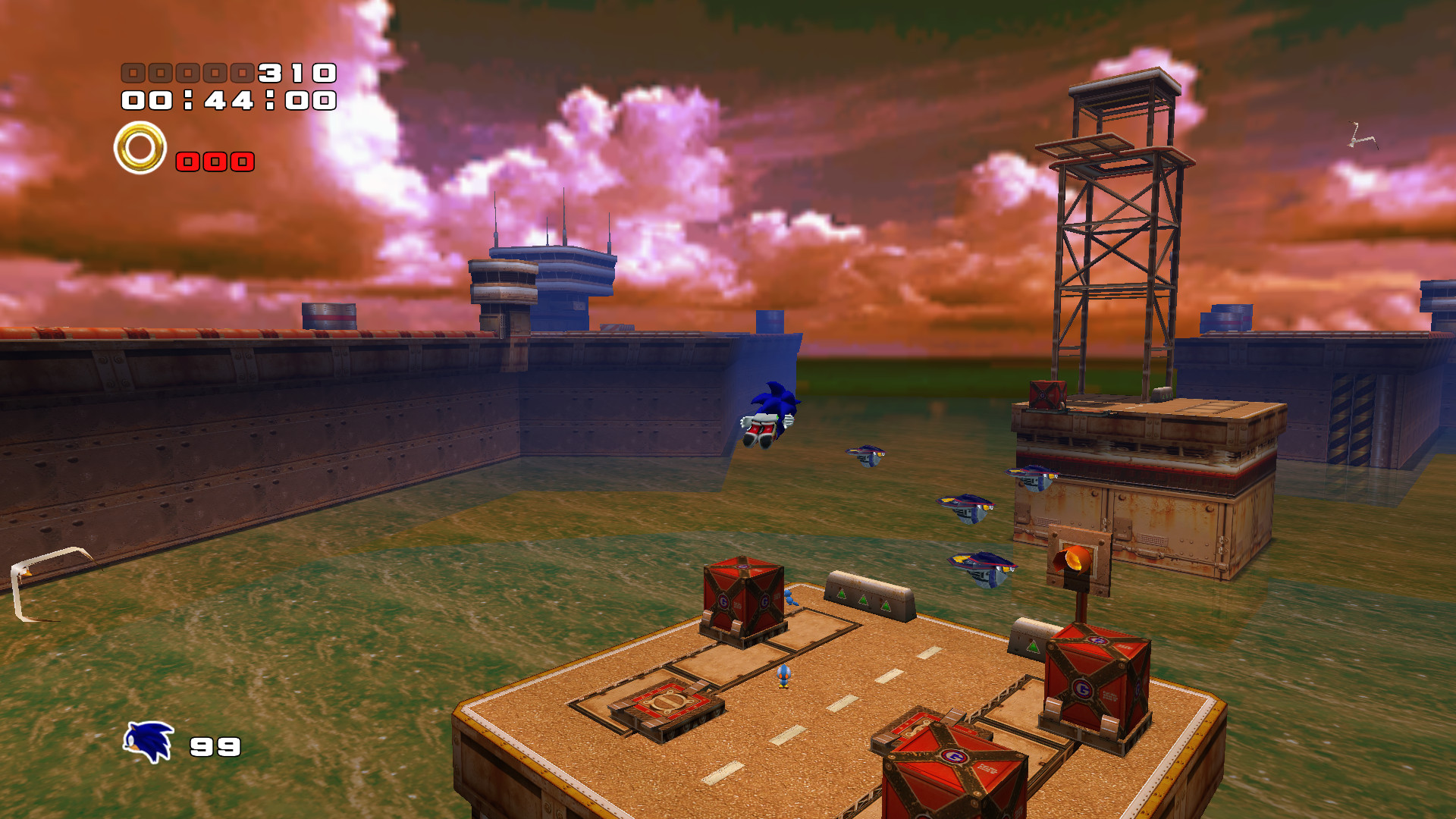 Sunset Metal Harbor Mod for Sonic Adventure 2 | SA2 Mods