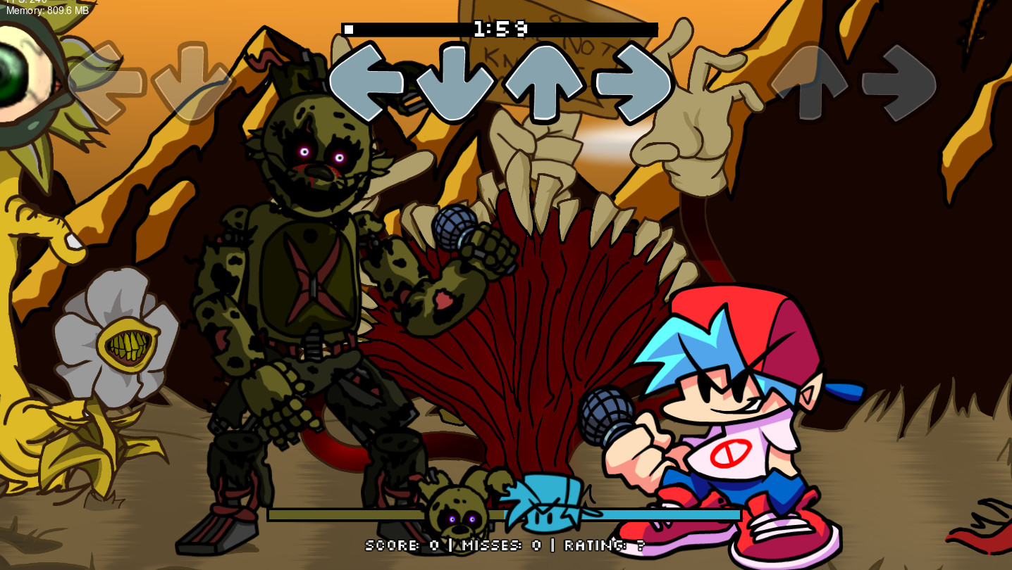 CANCELED Vs Sonic.exe Fnaf MIX Mod for Friday Night Funkin' | FNF Mods