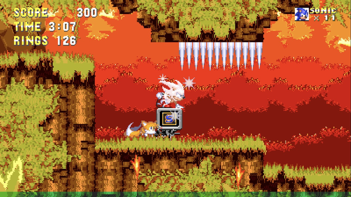 Sonic 1/2013 monitors Mod for Sonic 3 A.I.R. | S3AIR Mods