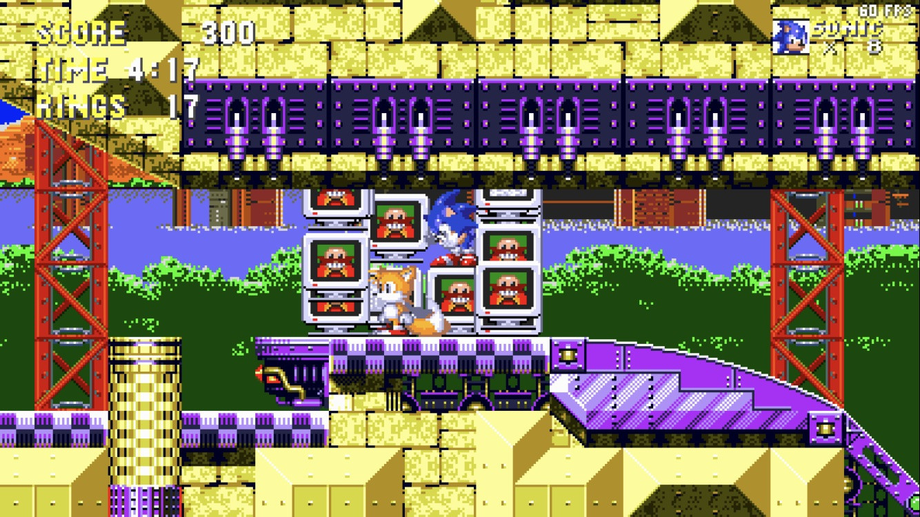 Sonic 1/2013 monitors Mod for Sonic 3 A.I.R. | S3AIR Mods