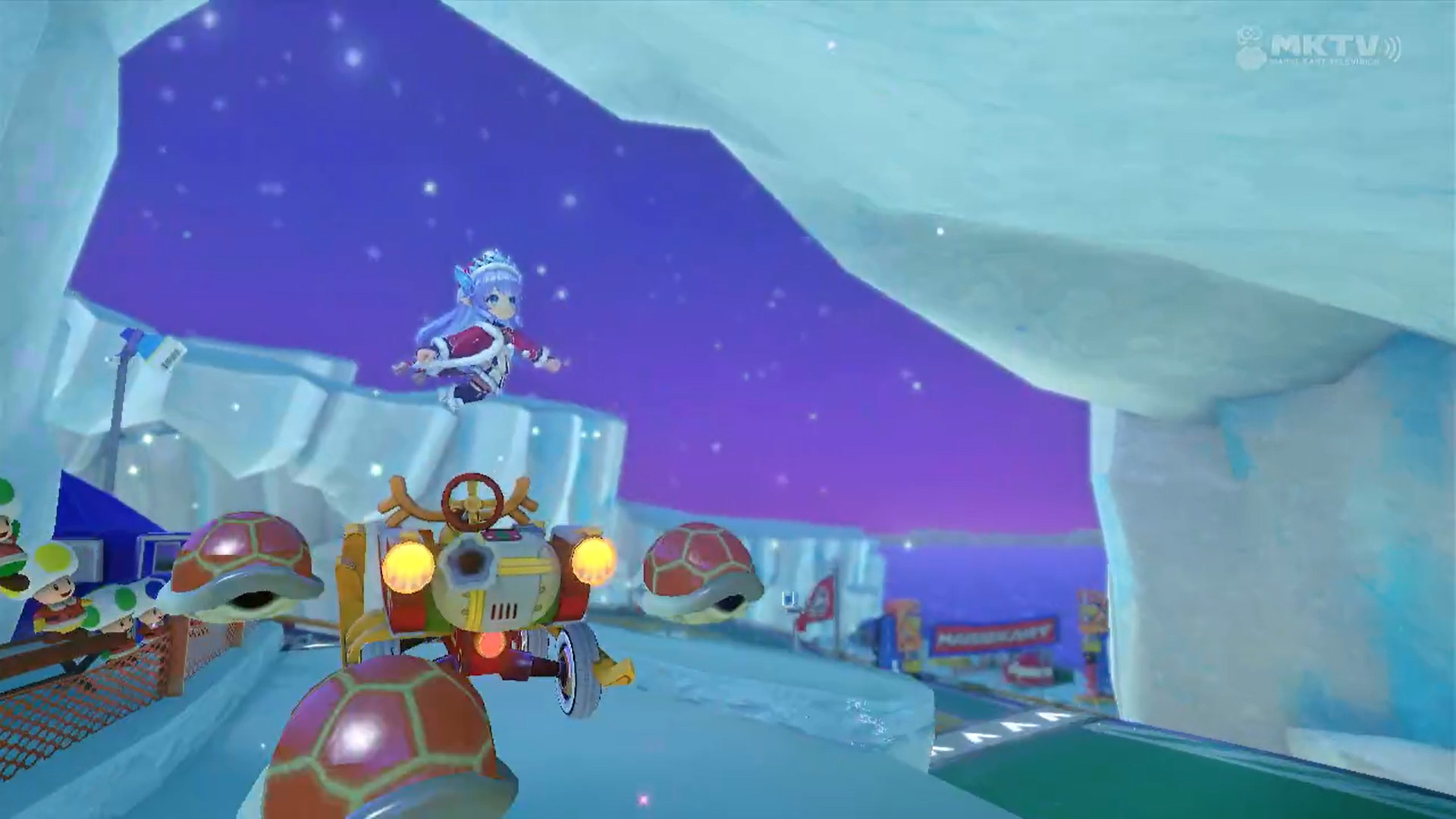 Santa Lily from Dragalia Lost [Mario Kart 8] [Mods]