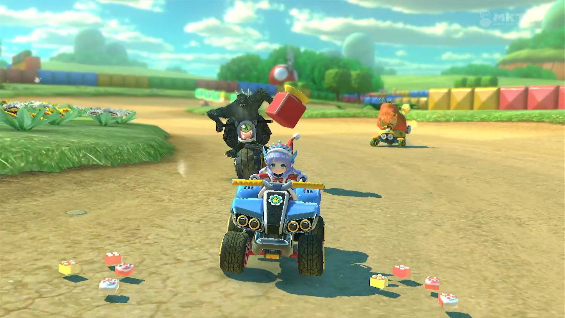 Santa Lily from Dragalia Lost Mod for Mario Kart 8 | MK8 Mods