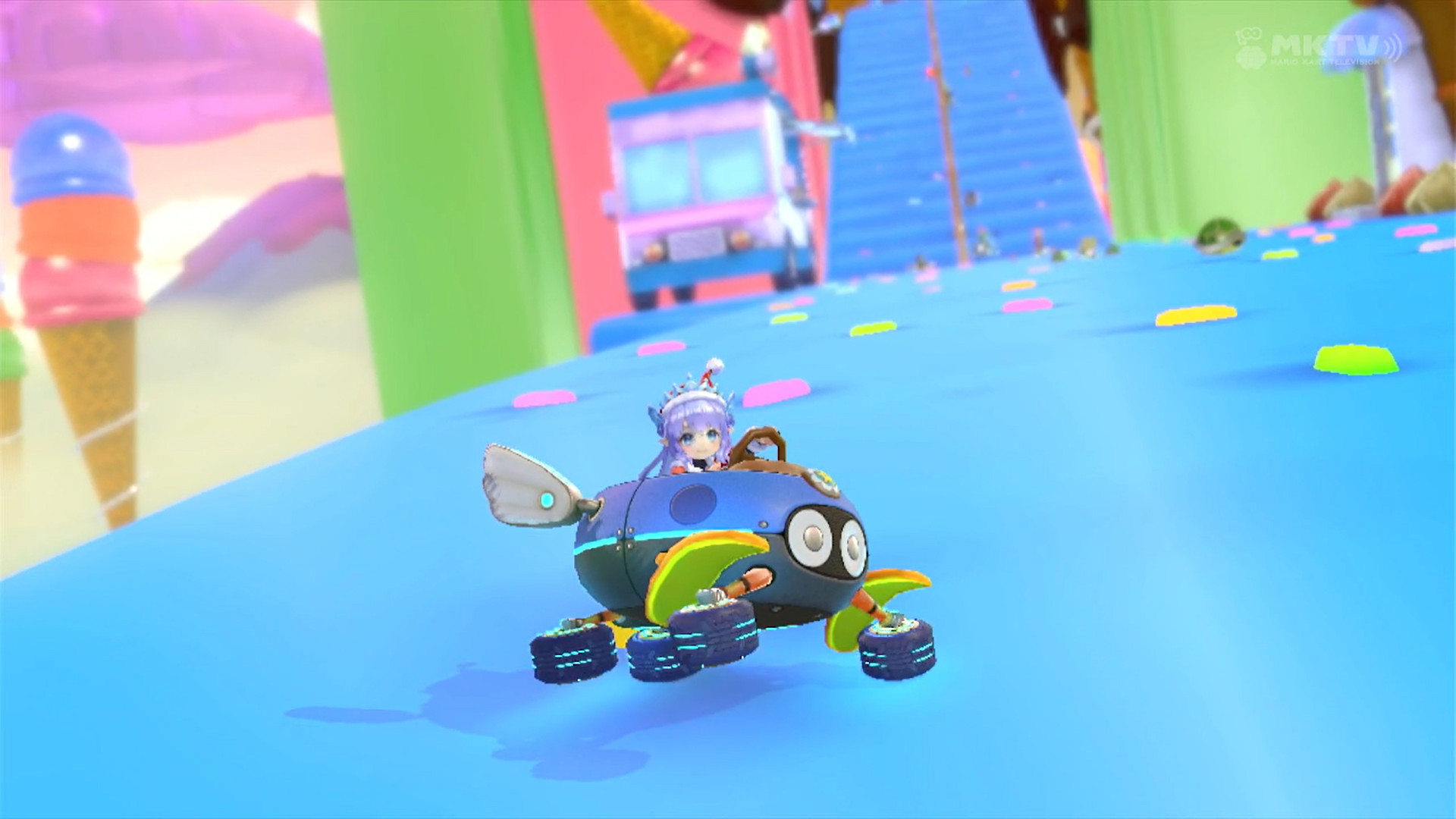 Santa Lily from Dragalia Lost [Mario Kart 8] [Mods]