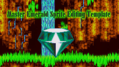 Master Emerald Sprite Editing Template Mod for Sonic 3 A.I.R. | S3AIR Mods