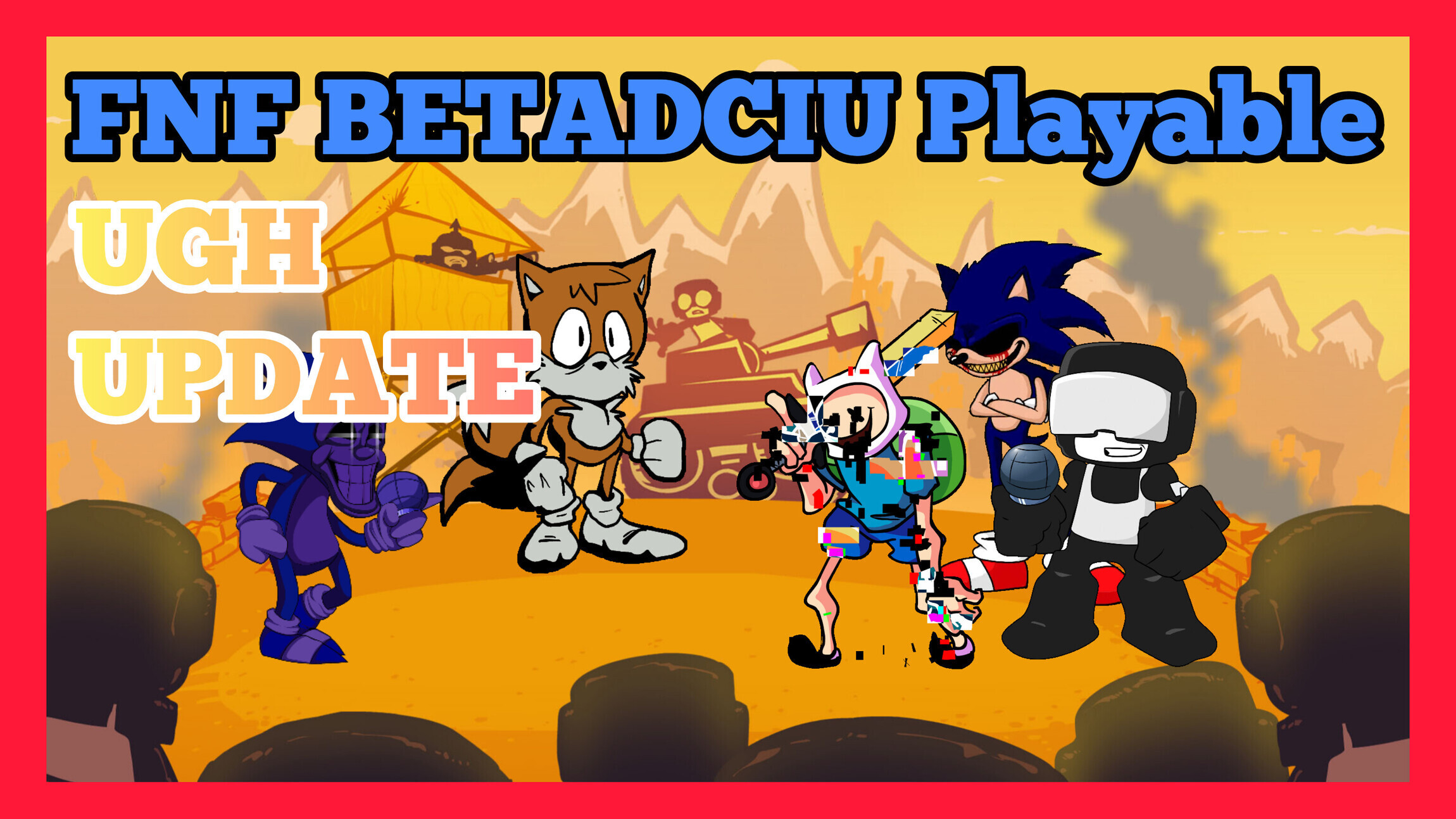 [UGH-UPDATE] Ythundyth BETADCIU Playable Mod for Friday Night Funkin' | FNF Mods