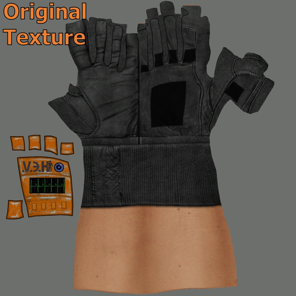 Thanez' H.E.V. Arms Retexture with H.E.V. Logo Mod for Black Mesa | BM Mods