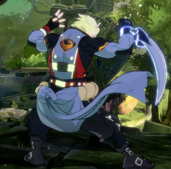 Atlanta Thrashers Chipp Zanuff Mod for GUILTY GEAR -STRIVE- | GGST Mods