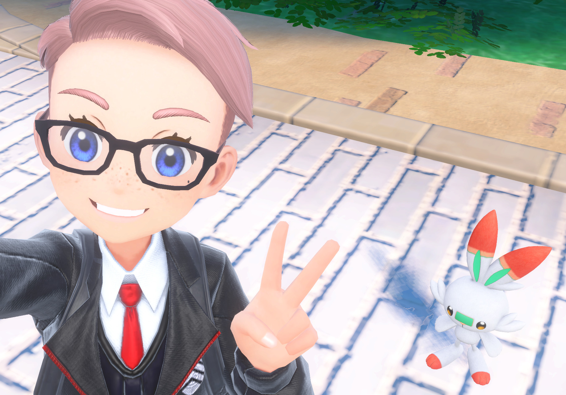 Scorbunny Line Shiny Recolor [Pokemon Scarlet & Violet] [Mods]