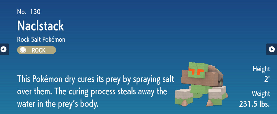 Grass Block Garganacl [Pokemon Scarlet & Violet] [Mods]