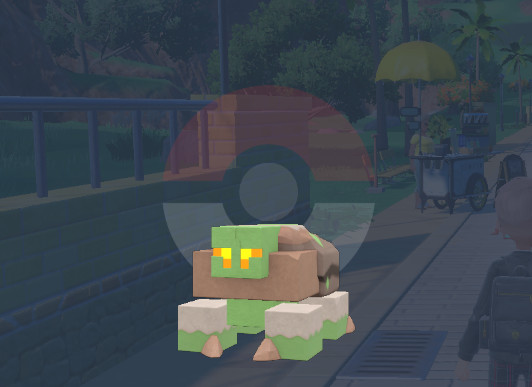 Grass Block Garganacl [Pokemon Scarlet & Violet] [Mods]