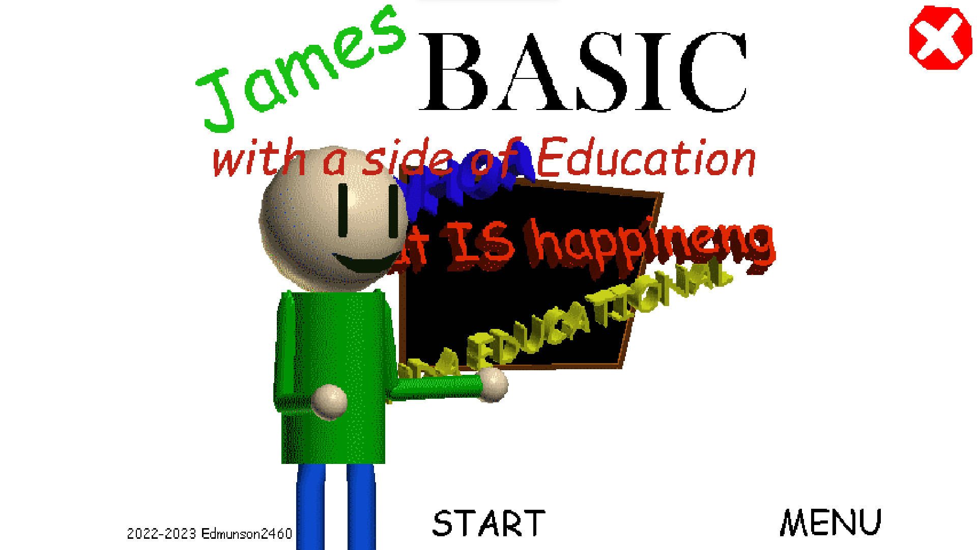 James Basic with a side of Education Mod for Baldi's Basics | Baldi Mods