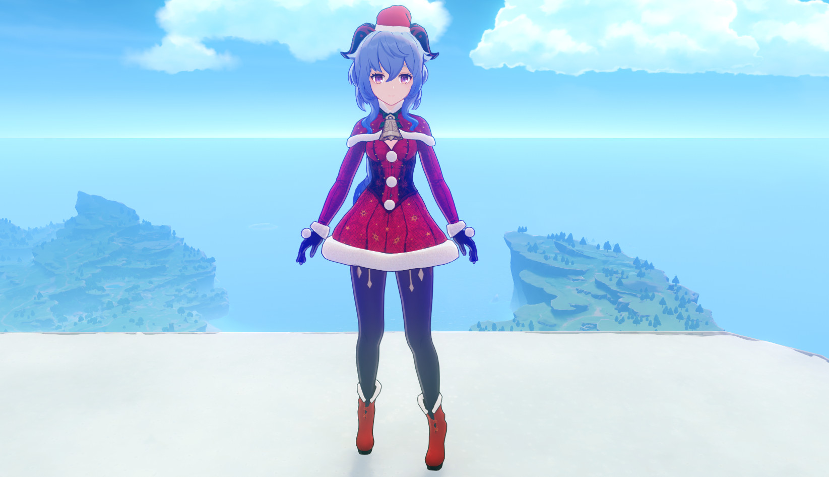 Christmas Outfit Ganyu! Mod for Genshin Impact | GI Mods