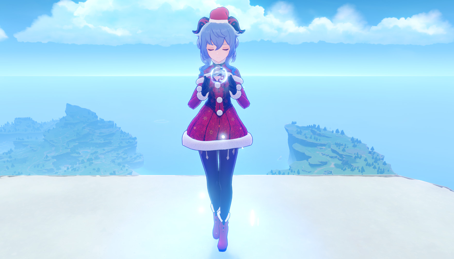 Christmas Outfit Ganyu! Mod for Genshin Impact | GI Mods