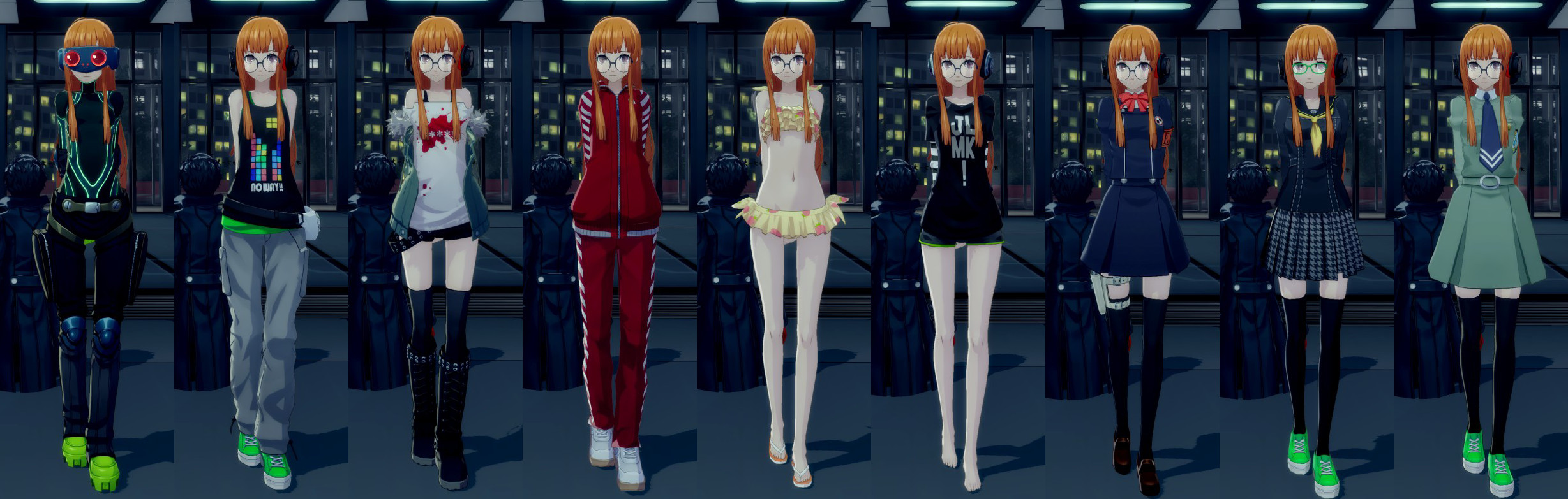 Futaba Hair Consistency (Now Featuring Sojiro) Mod for Persona 5 Royal ...