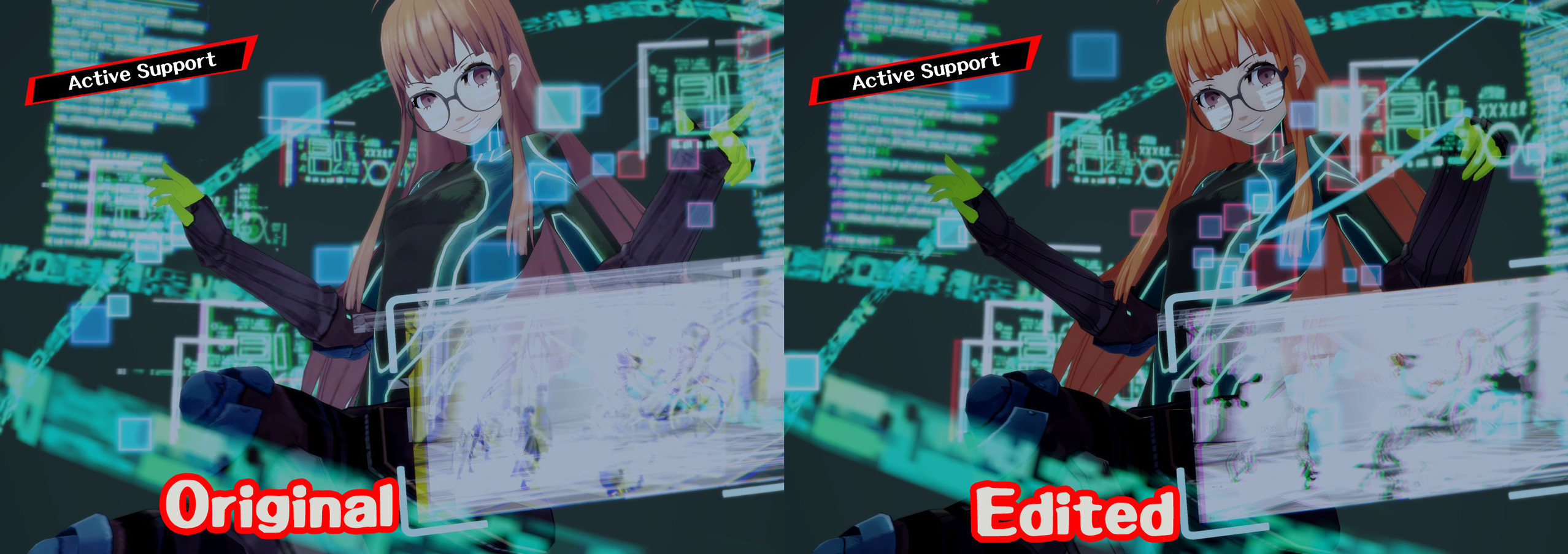 Futaba Hair Consistency (Now Featuring Sojiro) Mod for Persona 5 Royal ...