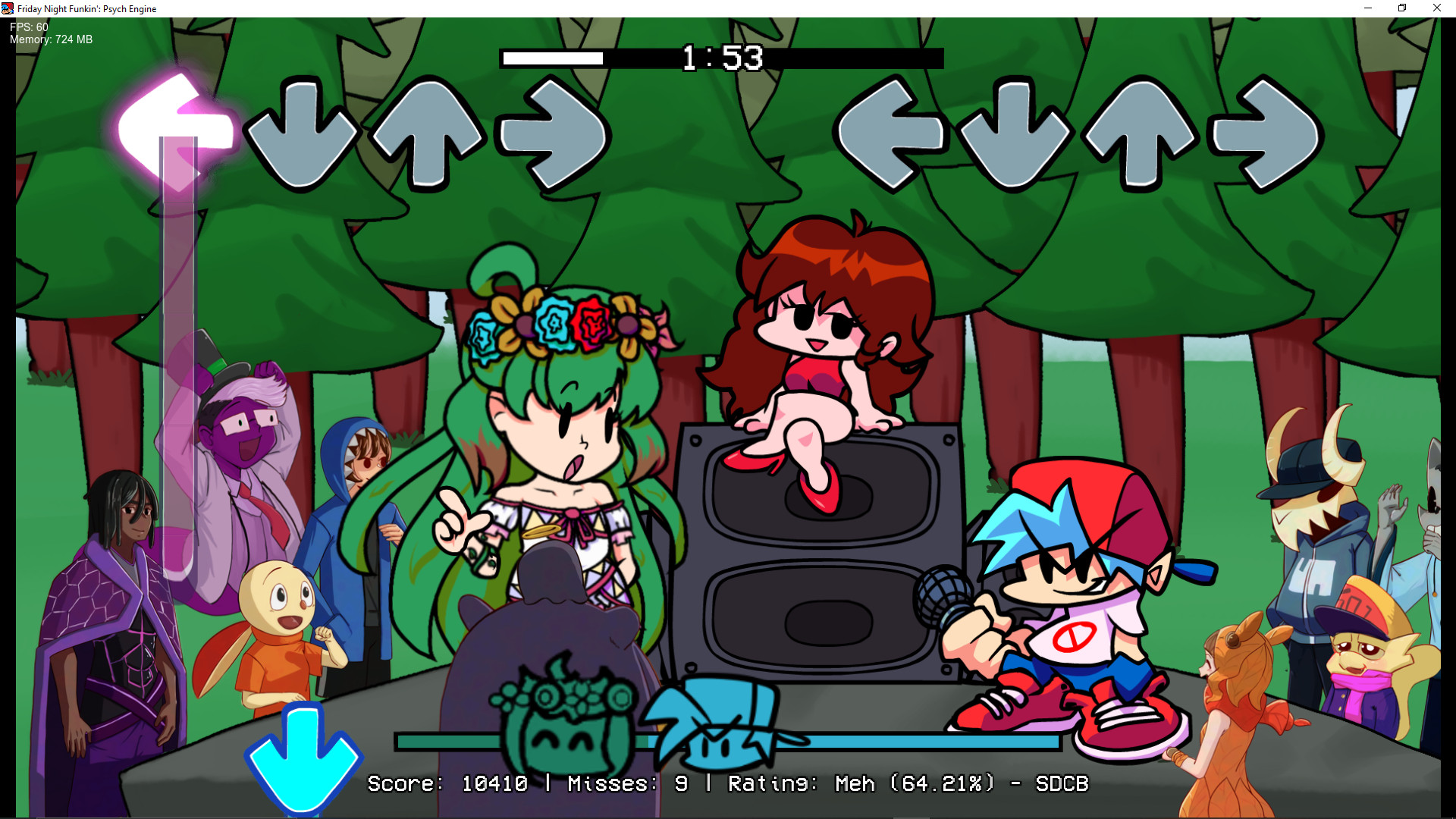 Summer Night Funkin': Blossom Festival (V0.1.1) Mod for Friday Night ...