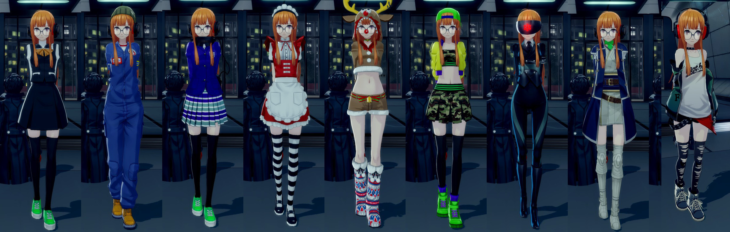 Futaba Hair Consistency (Now Featuring Sojiro) Mod for Persona 5 Royal ...