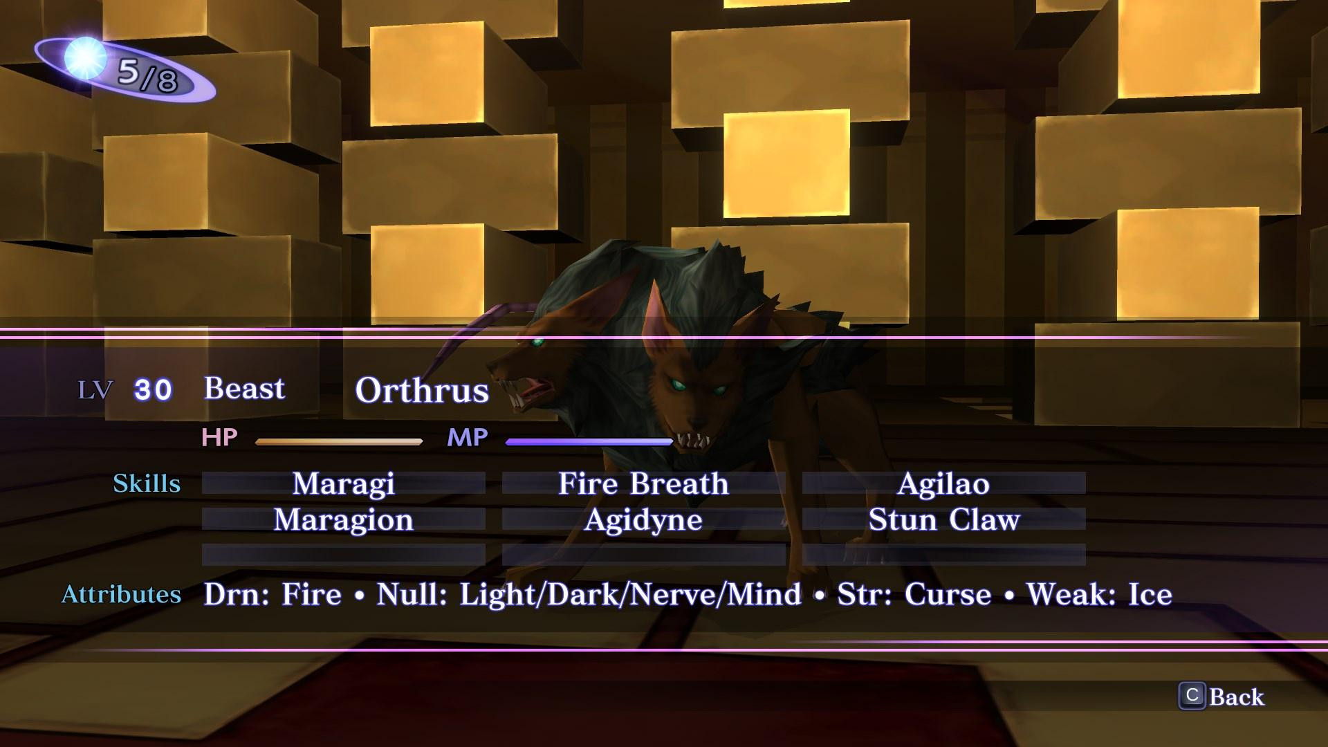 Analyze bosses Mod for Shin Megami Tensei: III Nocturne HD | SMT III HD ...