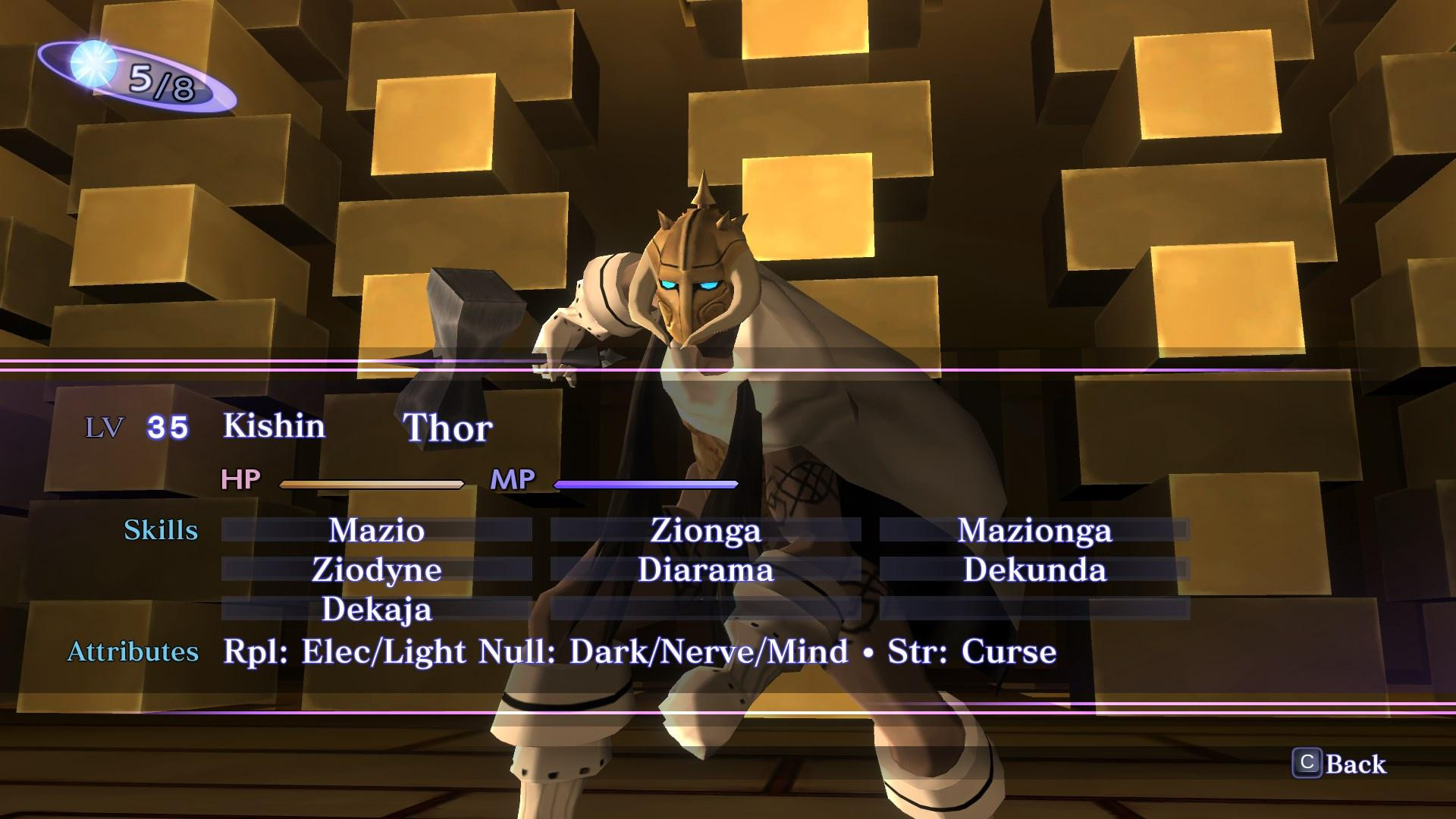 Analyze bosses Mod for Shin Megami Tensei: III Nocturne HD | SMT III HD ...