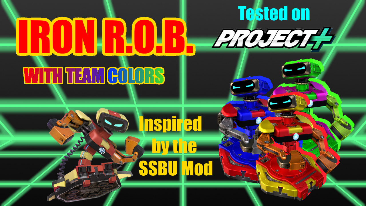 Iron R.O.B. [Super Smash Bros. Brawl] [Mods]