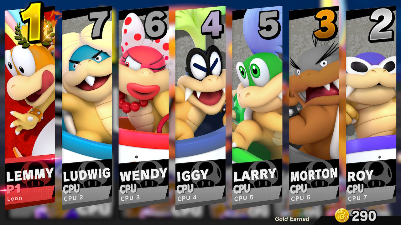 Super Mario Maker 2 Koopalings Mod for Super Smash Bros. Ultimate ...