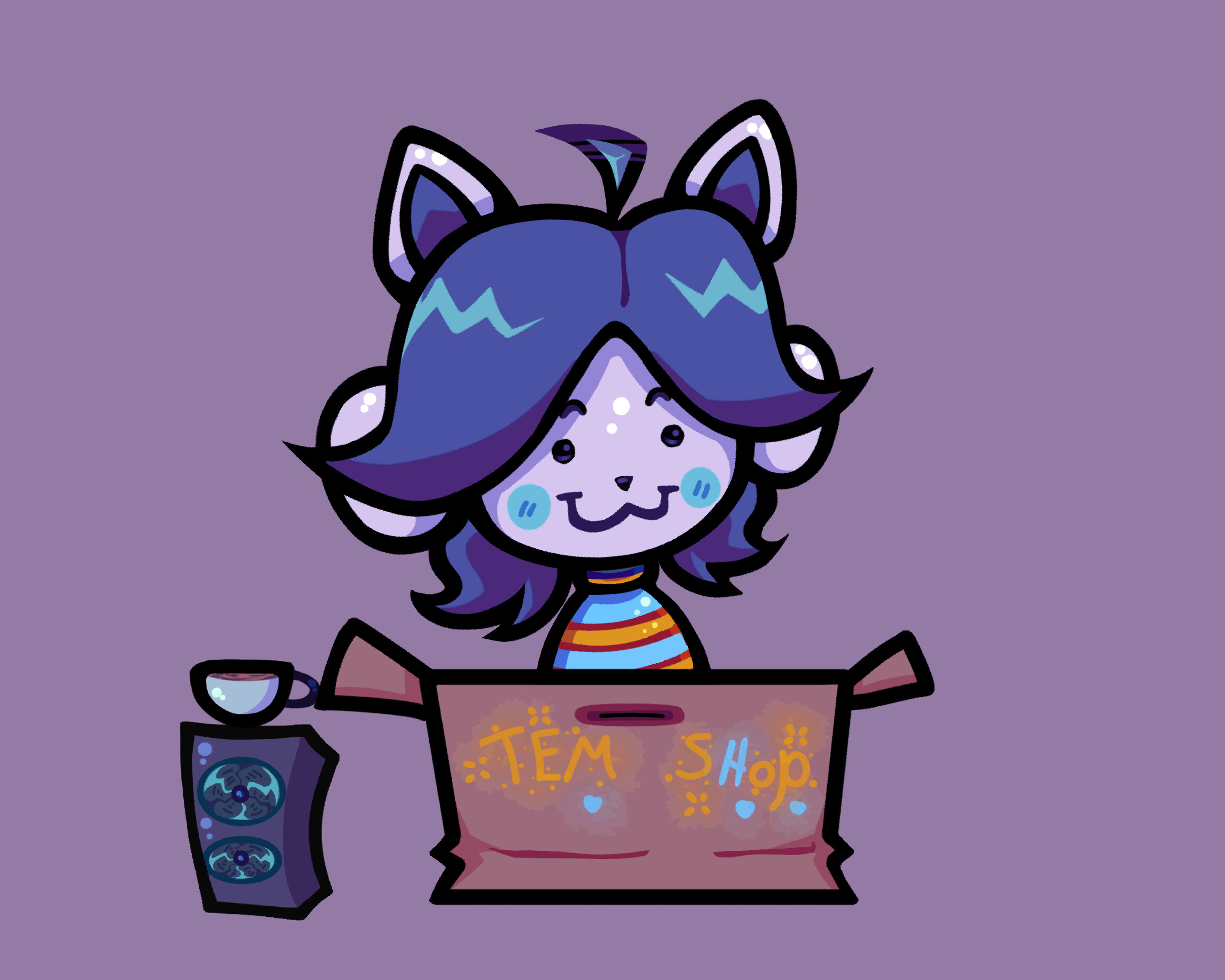 Temmie sprite Mod for Friday Night Funkin' | FNF Mods