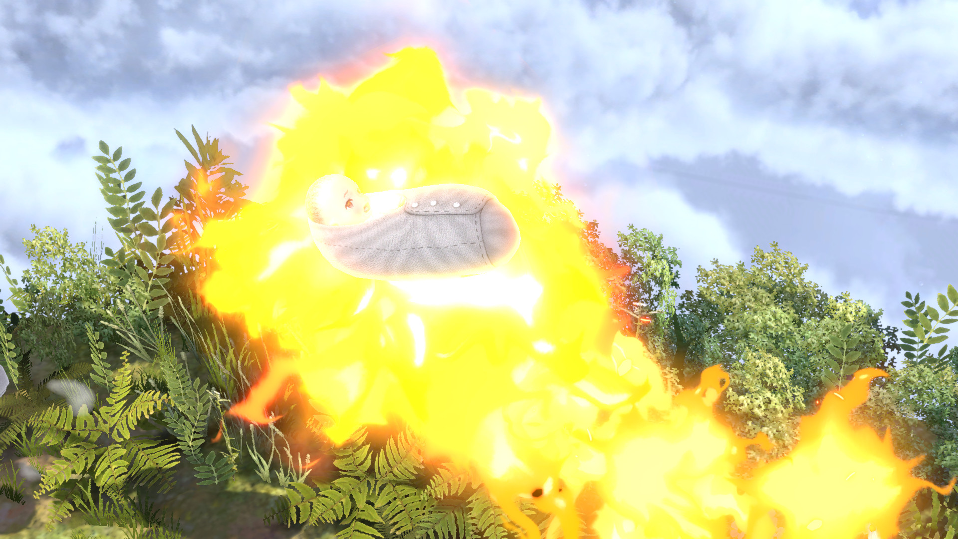 XC3 Baby over Soccerball Mod for Super Smash Bros. Ultimate | SSBU Mods