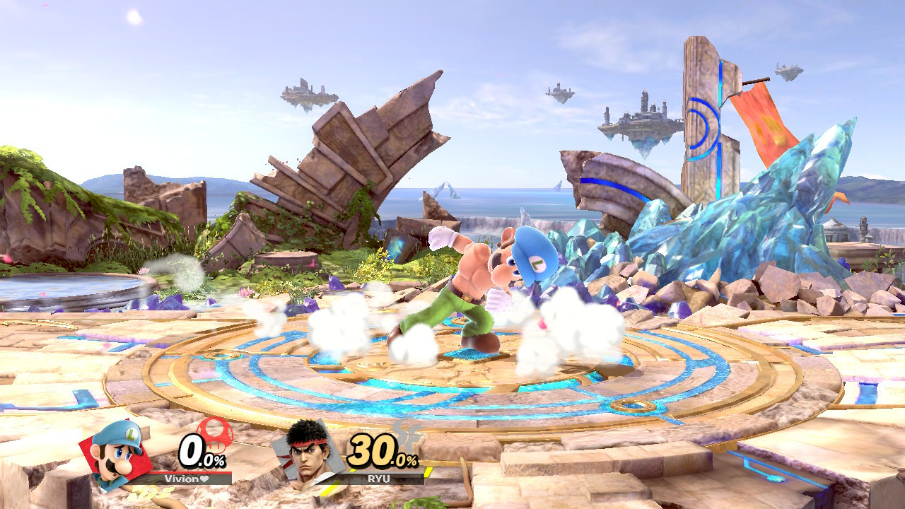 Blue Luigi Effects Mod for Super Smash Bros. Ultimate | SSBU Mods