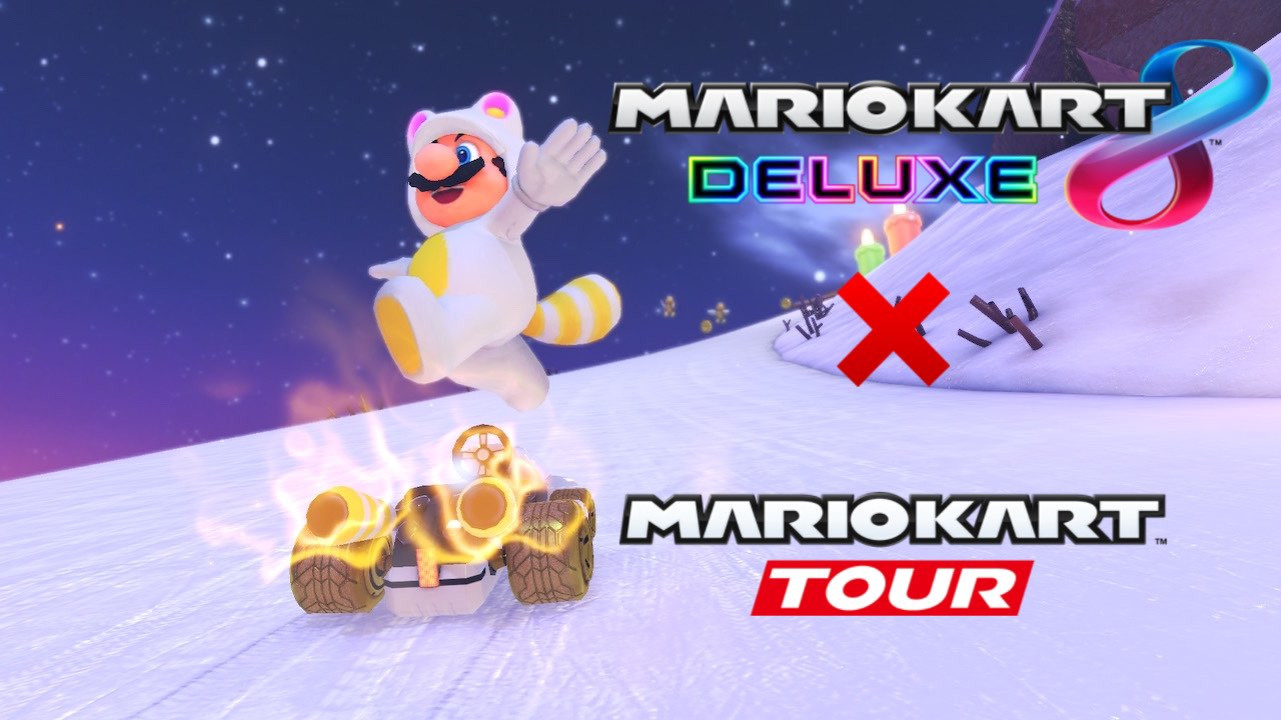 White Tanooki Mario with MKT Animations [Mario Kart 8 Deluxe] [Mods]