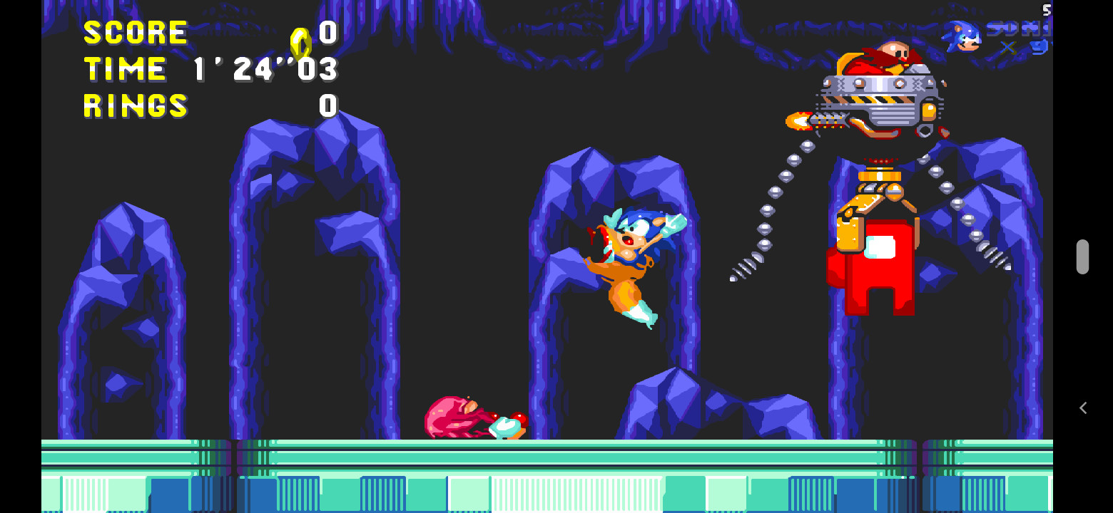 Among us Master Emerald Mod for Sonic 3 A.I.R. | S3AIR Mods