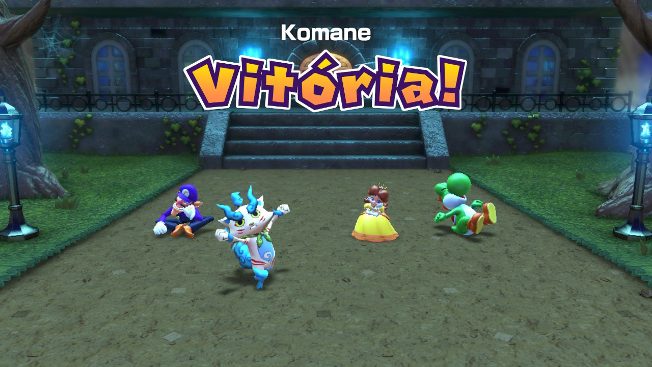 Komane (Yo-Kai Watch) - Over Mario [Mario Party Superstars] [Mods]